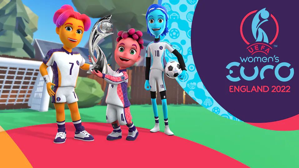 Hattrick of mascots for UEFA Women's EURO 2022 in England: Kai, Ashley ...