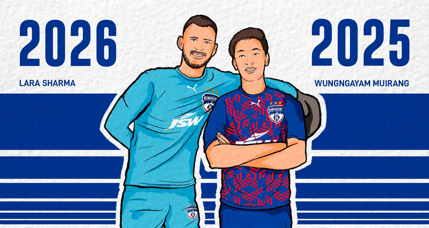 Lara Sharma & Wungngayam Muirang sign extensions with Bengaluru FC!