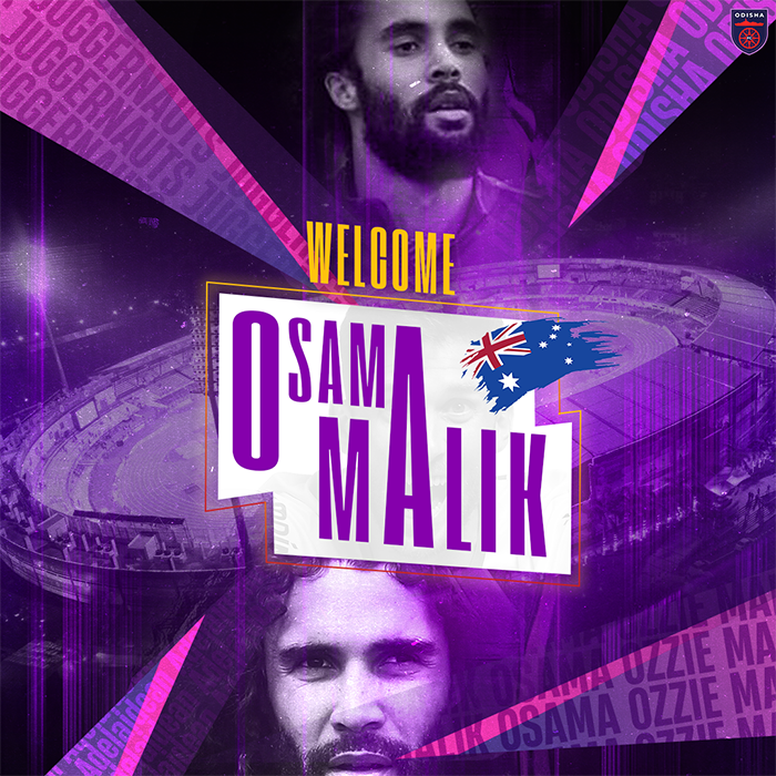 Australia's Osama Malik signs for Odisha FC!