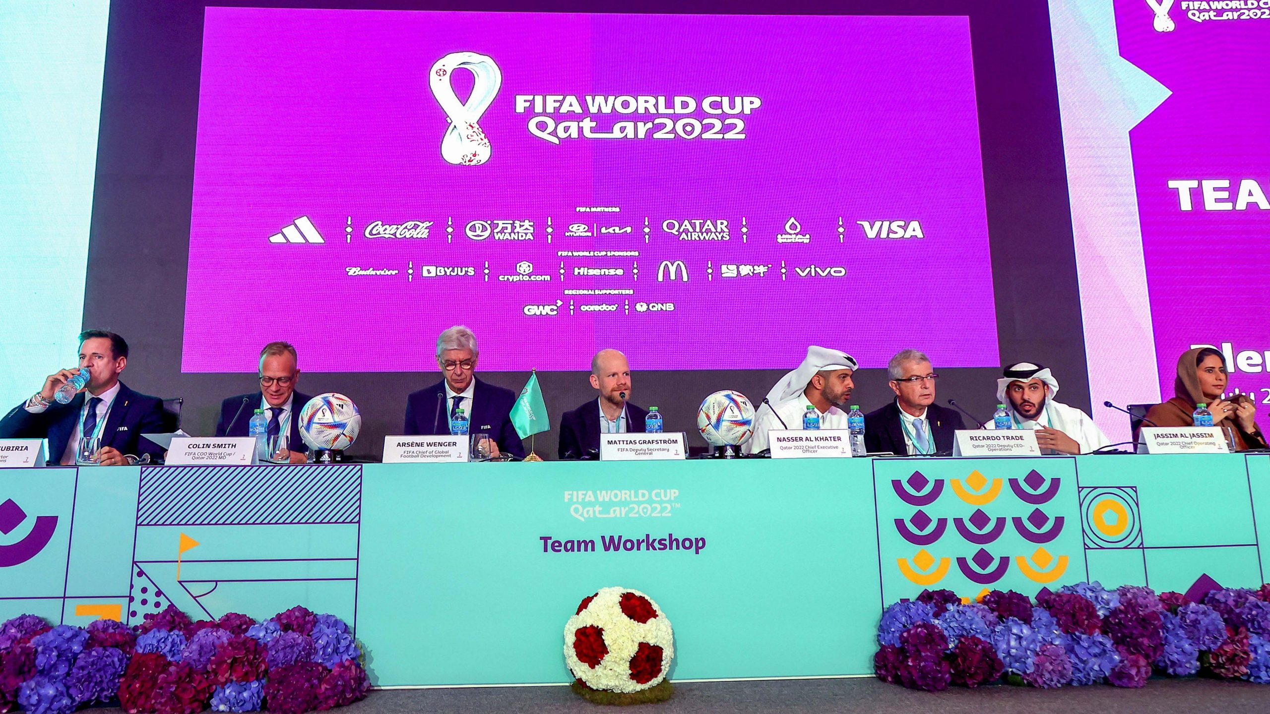 2022 FIFA World Cup teams gather in Doha for final tournament preparations!