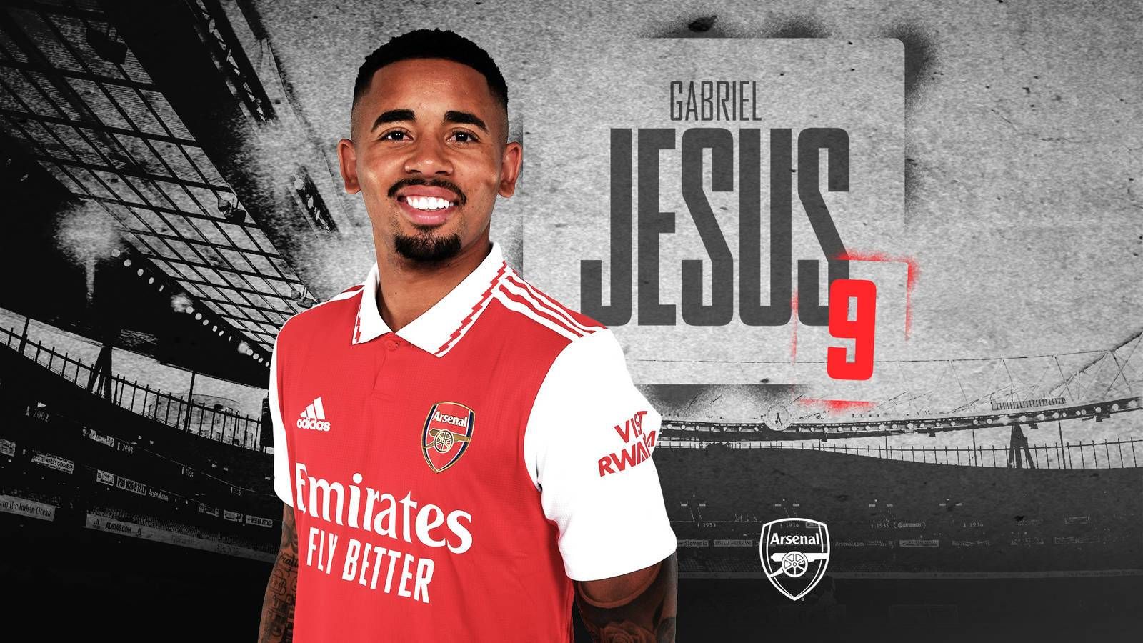 Arsenal FC complete Gabriel Jesus signing!