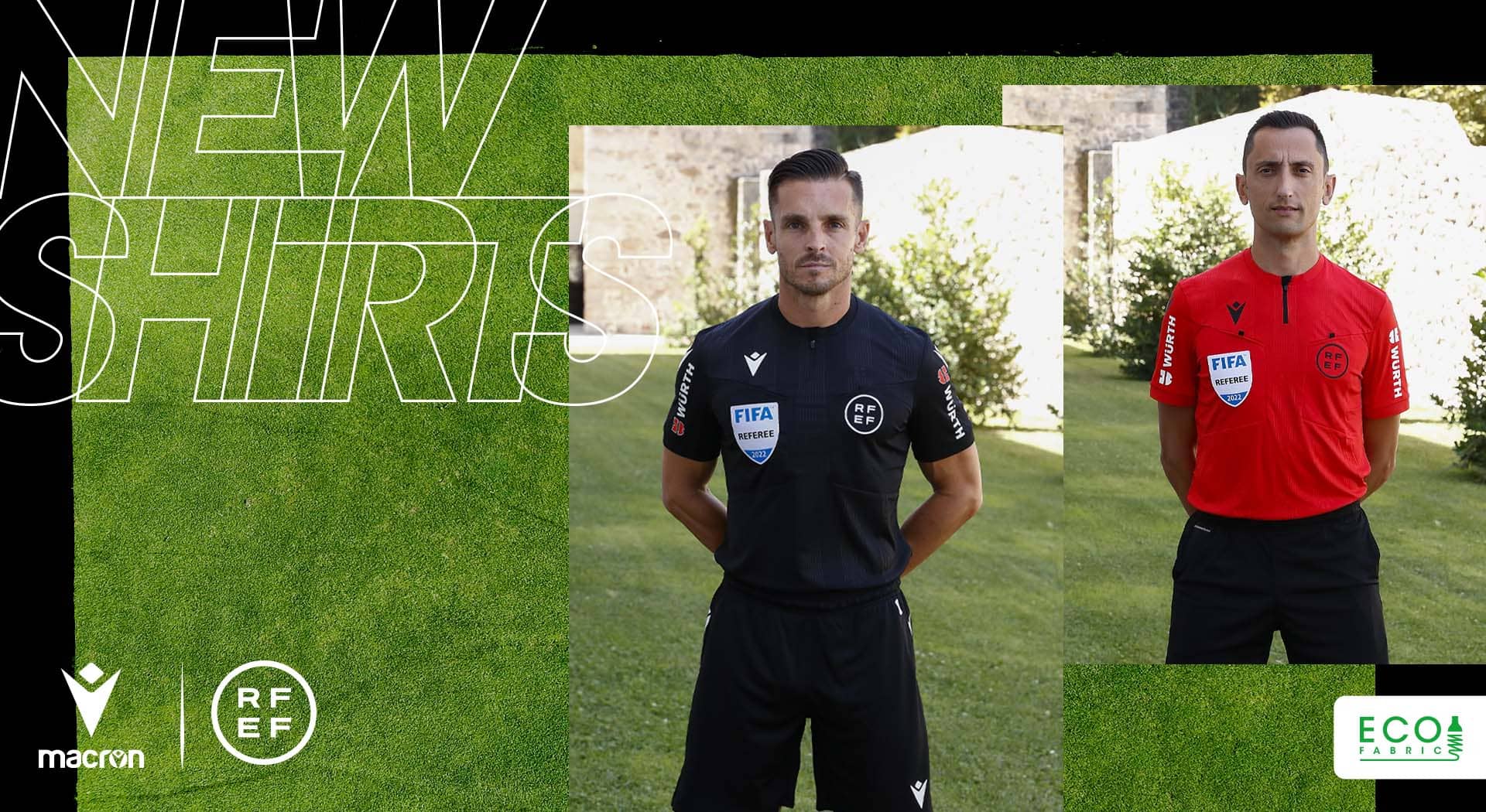 Macron's new kits for Spain's RFEF Referees!