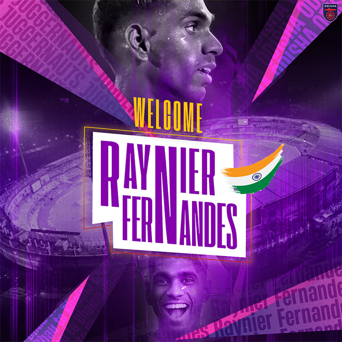 Raynier Fernandes joins Odisha FC on loan from Mumbai City FC!