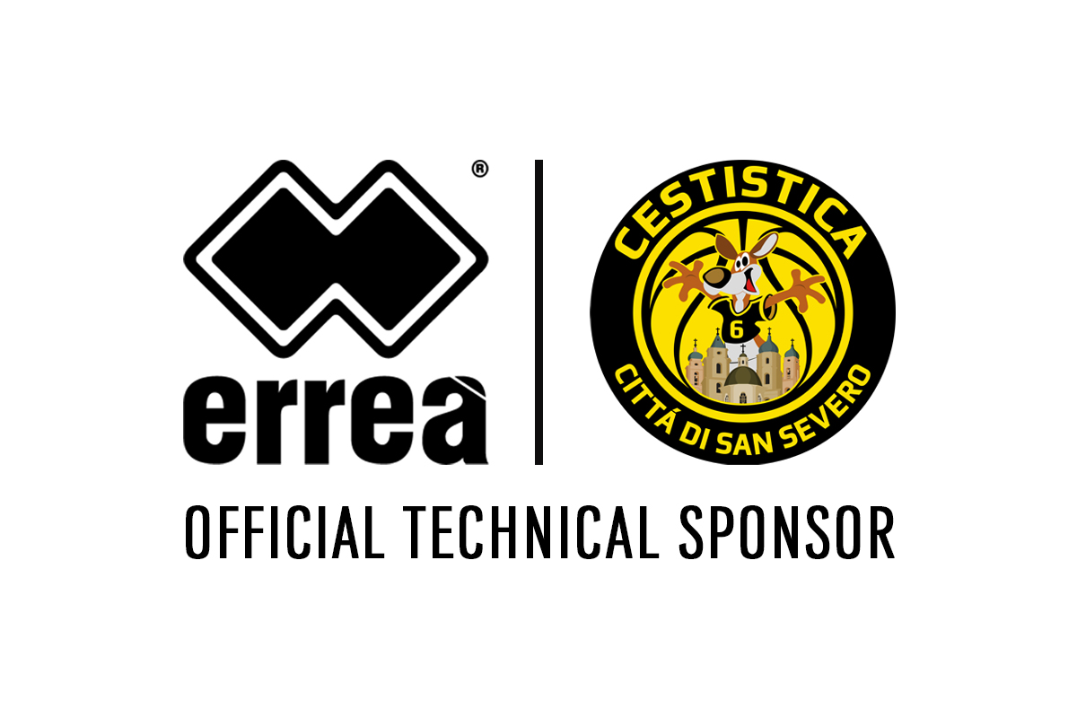 Errea new technical partner of Cestistica citta di San Severo!