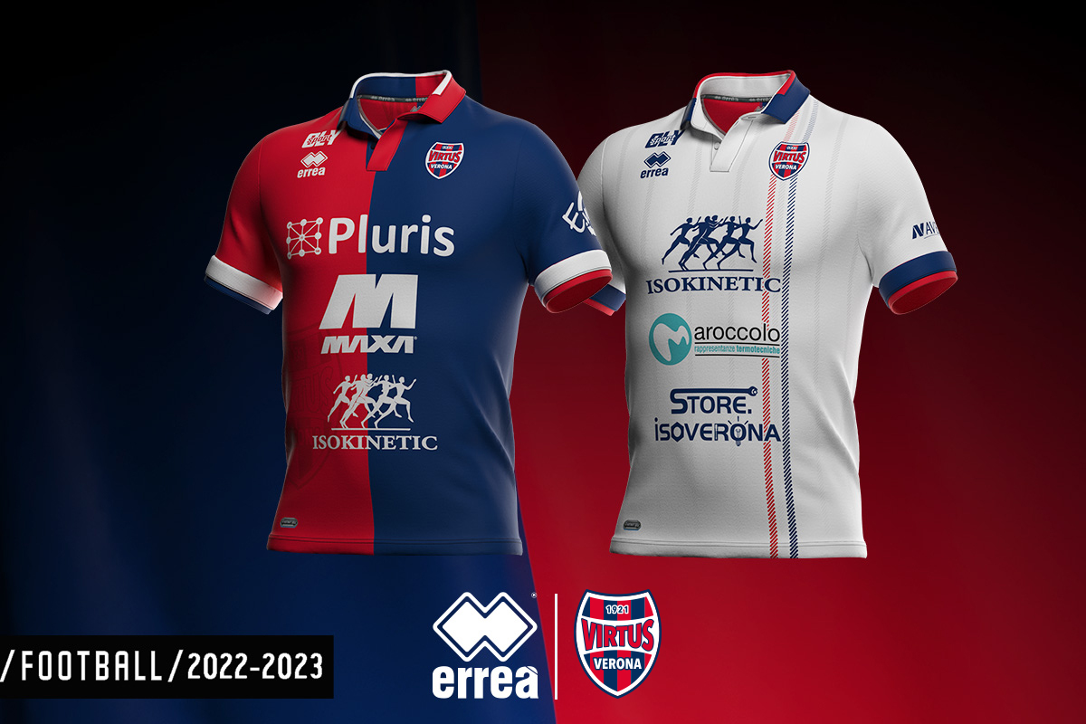 Errea & Virtus Verona launch the club's 2022/23 season kits!