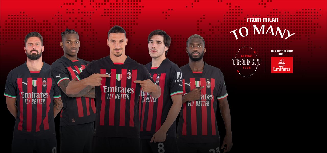 AC Milan to take the Serie A Scudetto Trophy on a Global Tour with ...