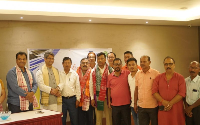 New AIFF president Kalyan Chaubey holds discussions on Assam football!