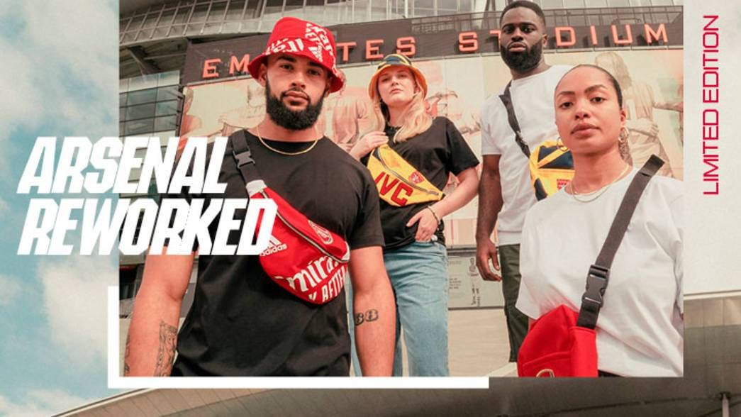 The limited edition Arsenal FC Reworked collection!