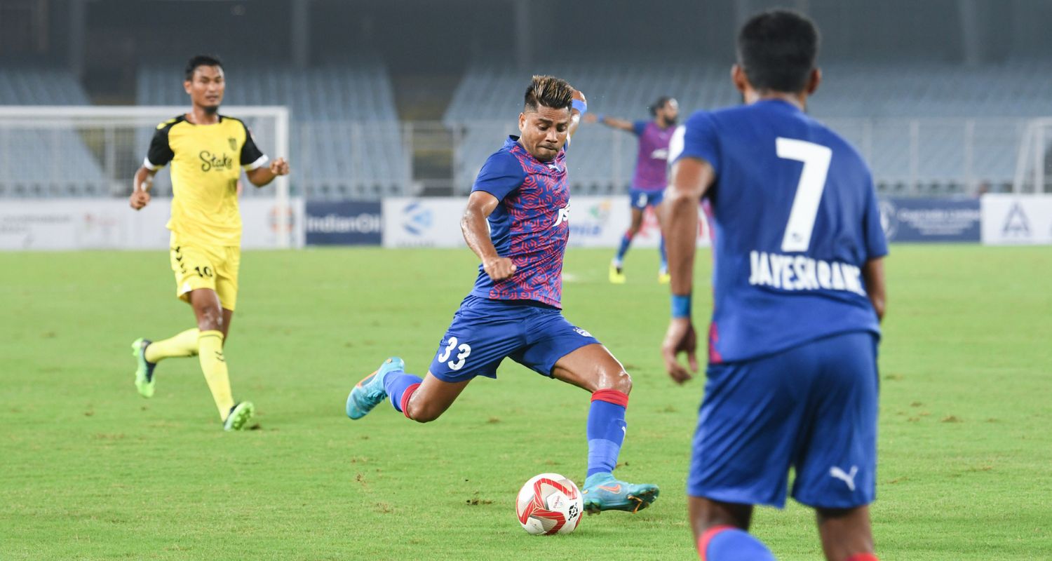 Bengaluru FC enter maiden Durand Cup final with 1-0 win over Hyderabad FC!