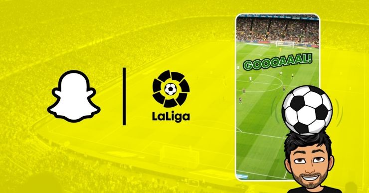 LaLiga partners with Snap to bring the best football content to Snapchat!