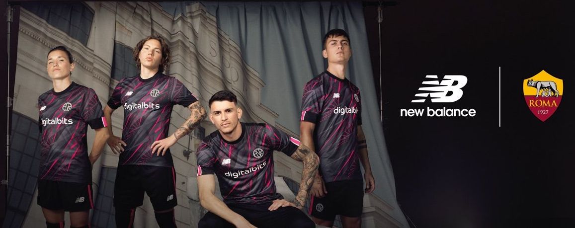 New AS Roma 2022/23 third kit by New Balance launched!