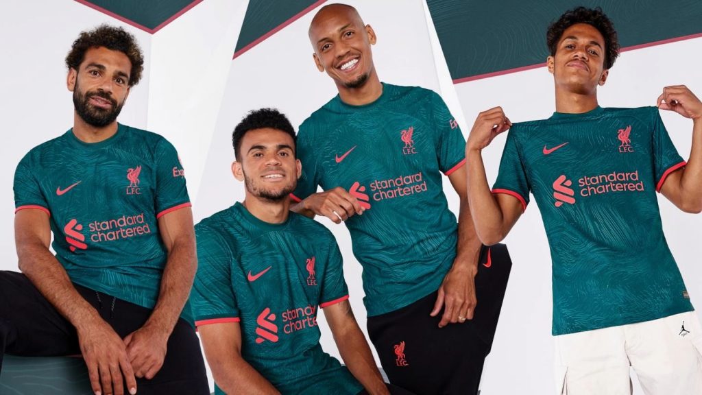 Liverpool FC unveils 2022/23 third kit with celebration of European ...