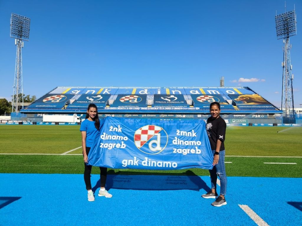 India's Soumya Guguloth & Jyoti Chouhan join Croatia giants ZNK Dinamo ...