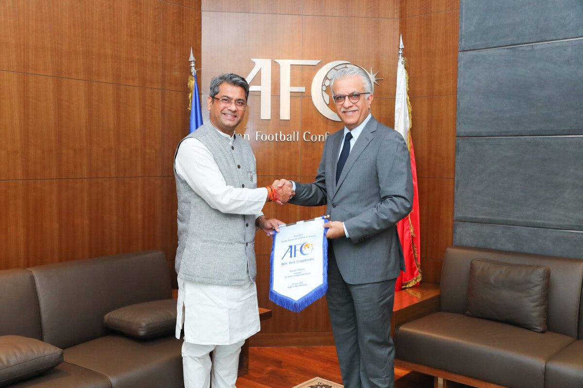 AFC President looking to strengthen partnership with India's AIFF!