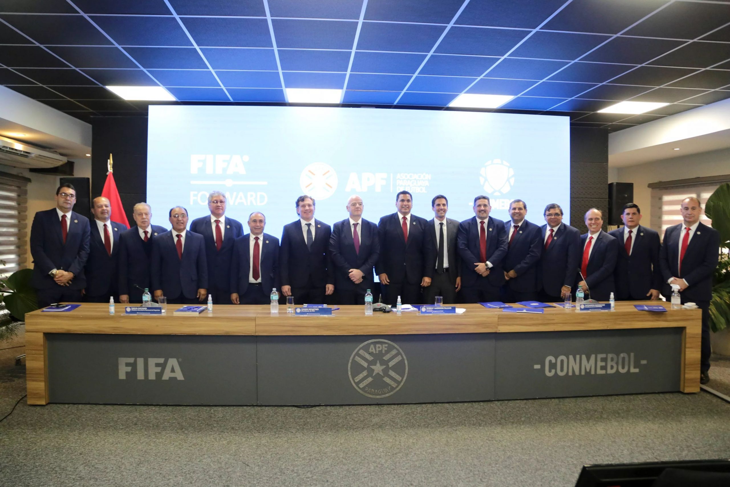 CONMEBOL member associations confirm election support for Gianni Infantino!