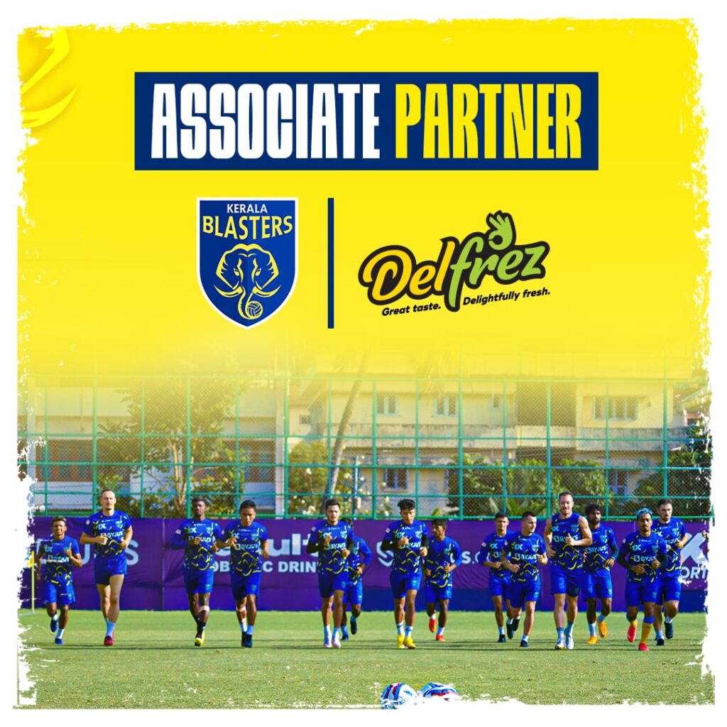 Delfrez continues its partnership with Kerala Blasters!