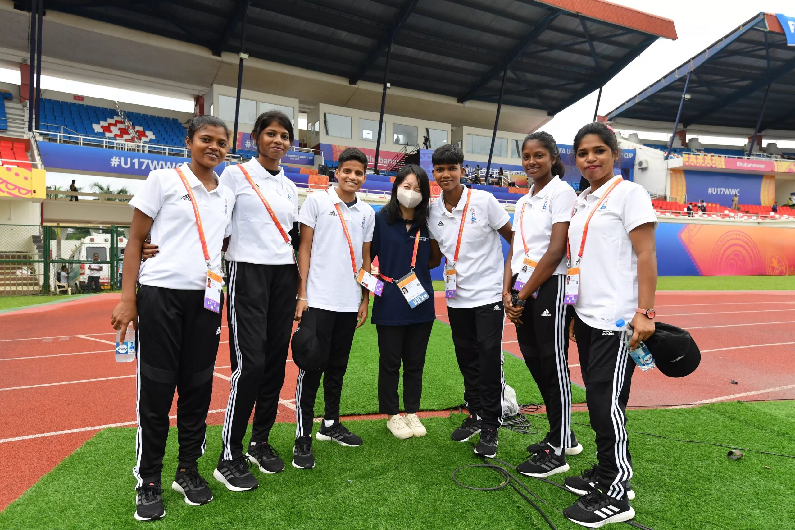 Volunteers seize their chance to shine at 2022 FIFA U-17 Women's World ...