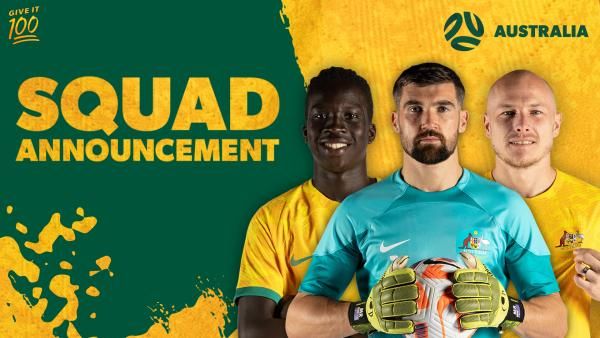 Australia name their 2022 FIFA World Cup squad!