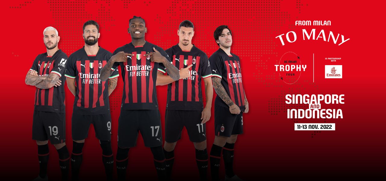 AC Milan Trophy Tour continues in Singapore & Indonesia!