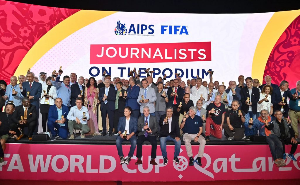 FIFA pays tribute to 'veteran' FIFA World Cup journalists!