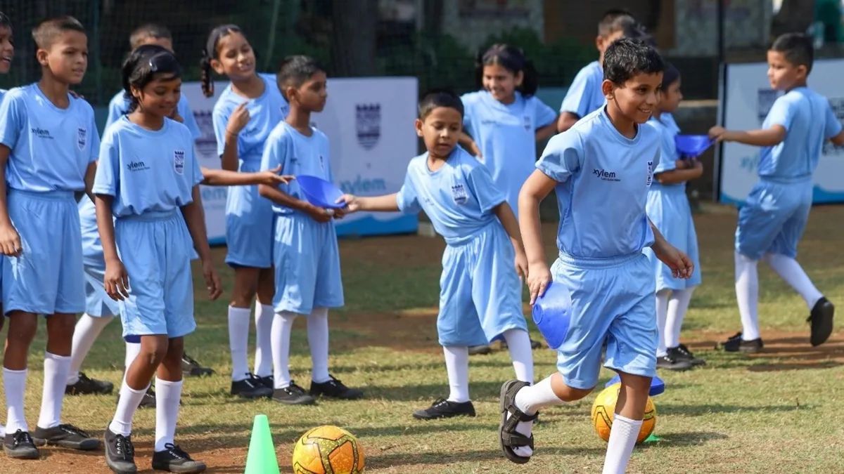 Mumbai City FC & Xylem celebrate Children's Day in Dharavi!