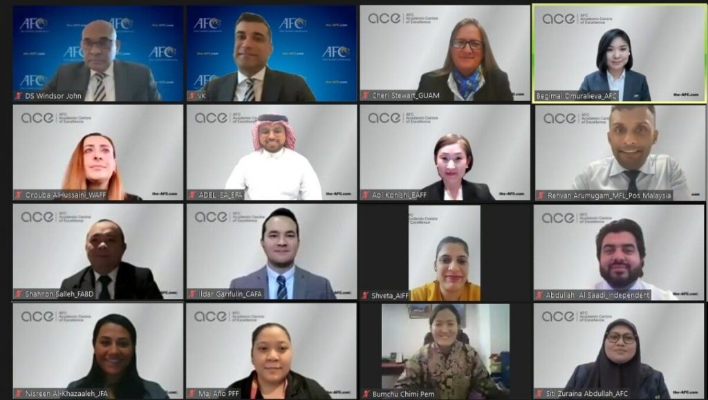 The AFC celebrates its first batch of Football Management Diploma ...