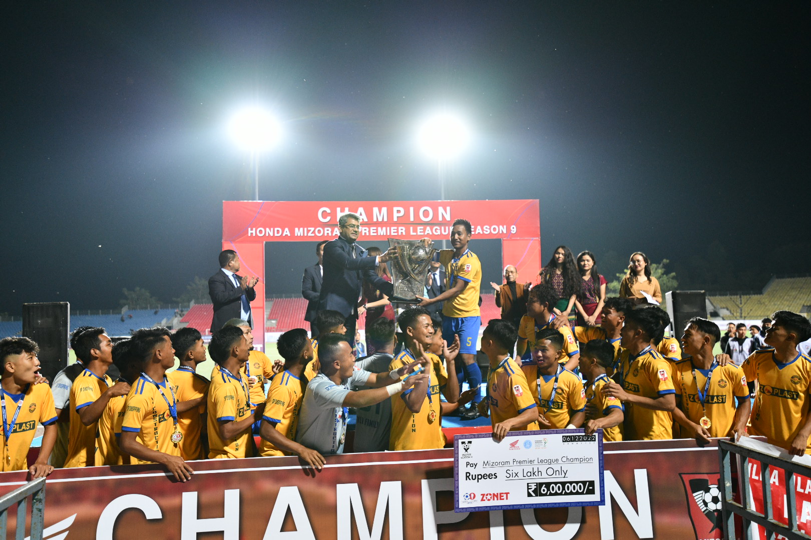 Chawnpui FC crowned Mizoram Premier League - Season 9 champions!