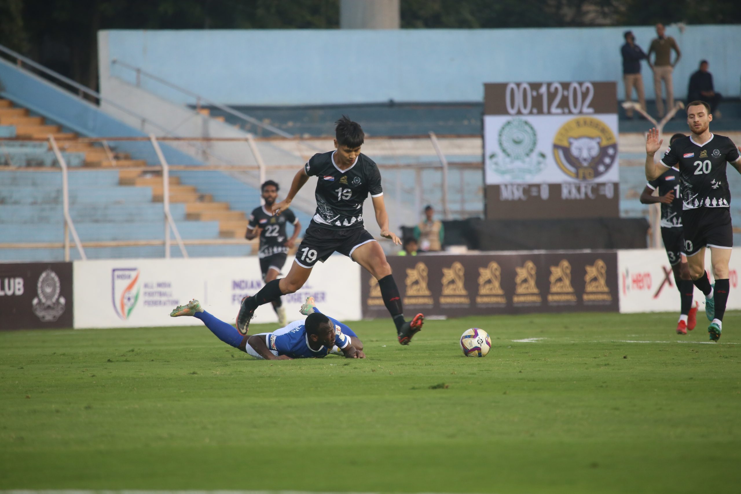 Mohammedan Sporting defeat Real Kashmir FC in a close I-League battle!