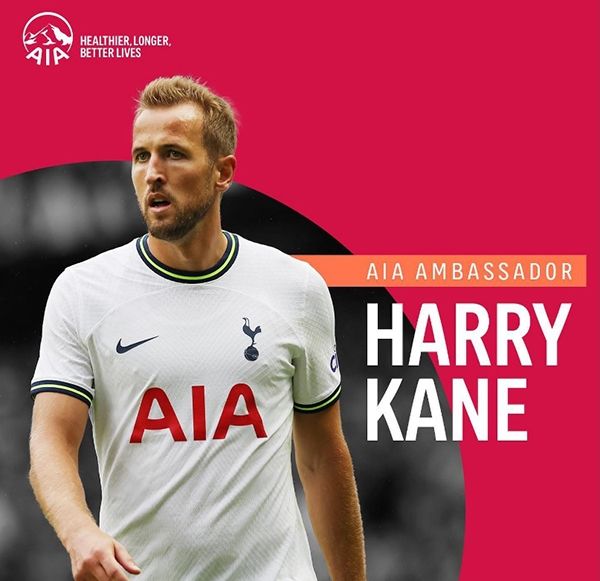 Harry Kane becomes an AIA Ambassador!