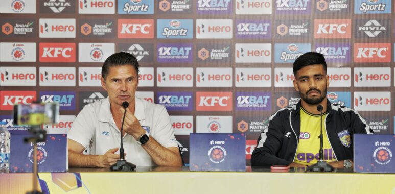 Chennaiyin FC look to go all out against Hyderabad FC!