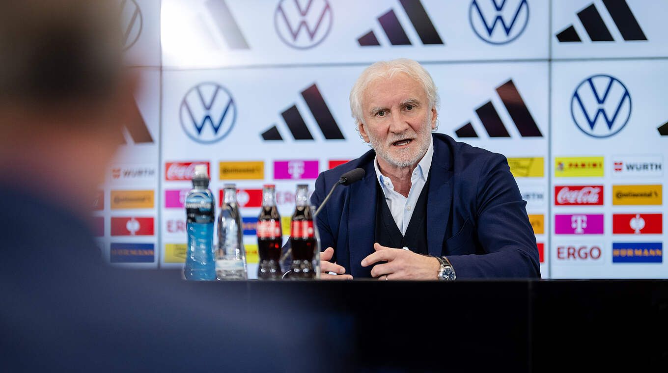 Rudi Völler speaks on his return to Germany's DFB!