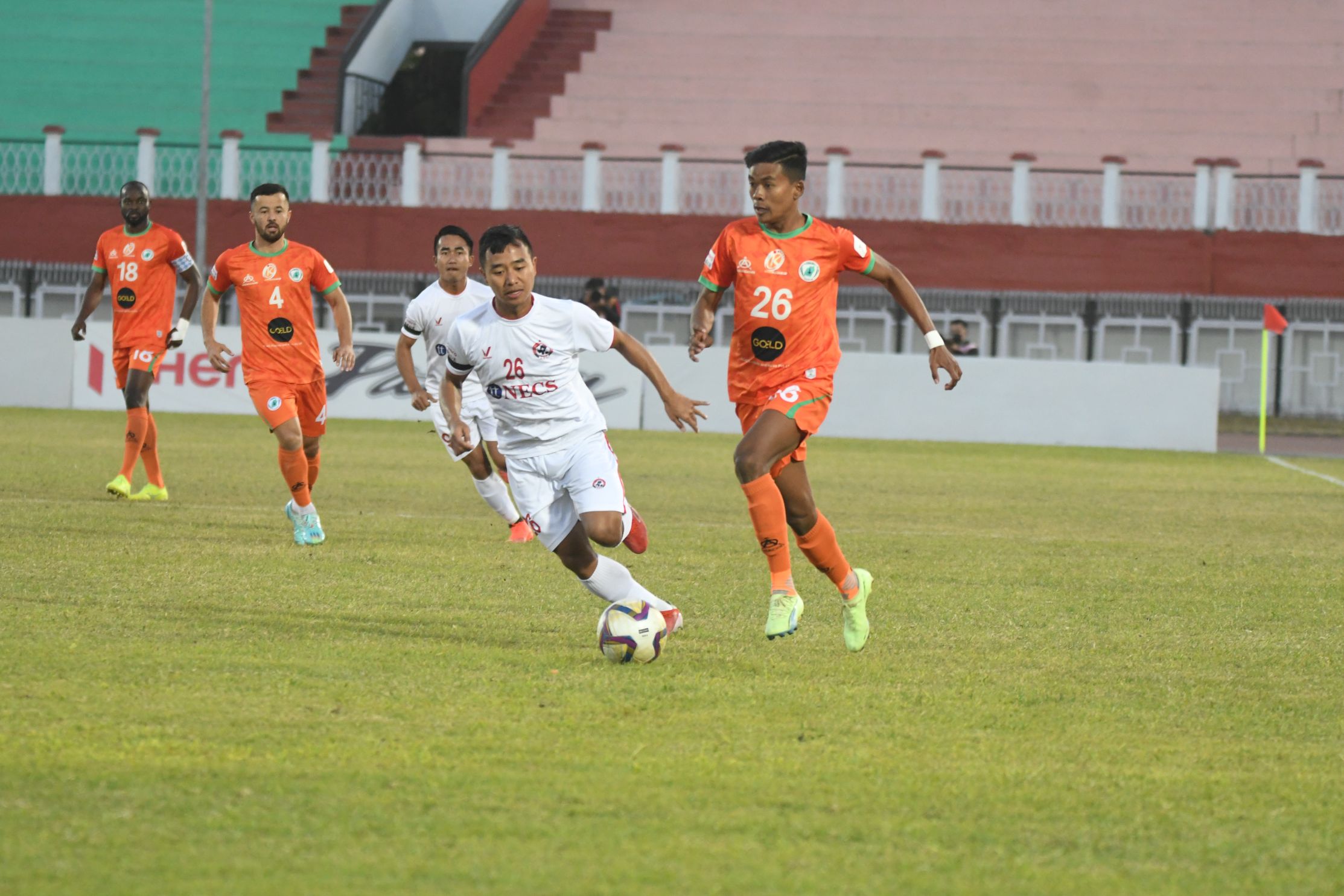 Jourdaine Fletcher hero of NEROCA FC's comeback win over Aizawl FC!
