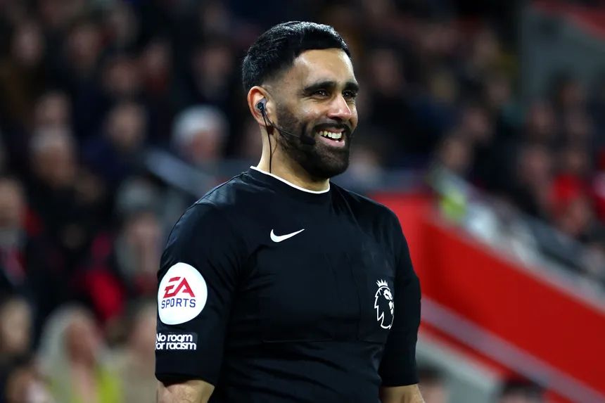 Assistant referee Bhupinder Singh Gill makes Premier League history!