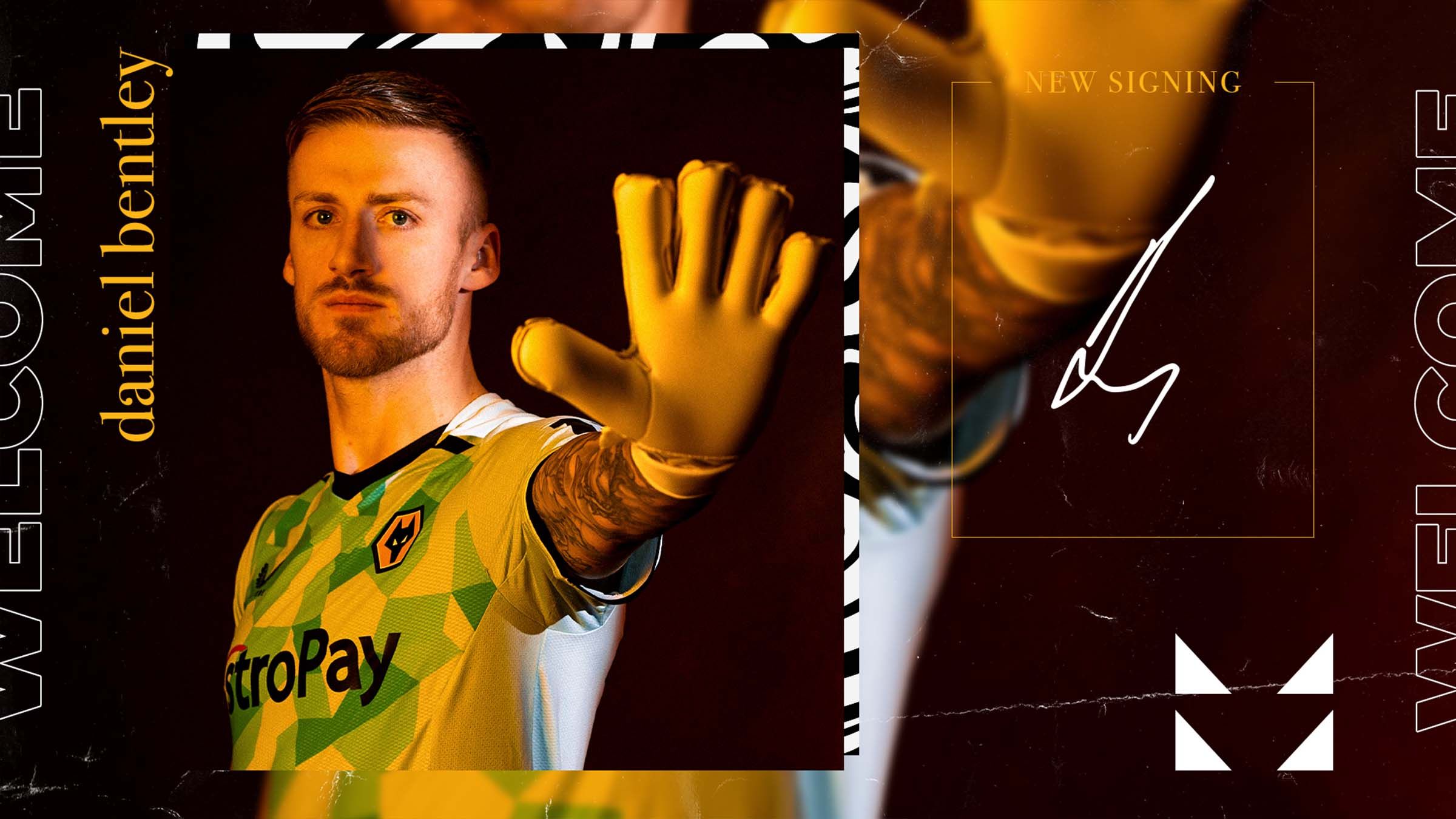 Dan Bentley becomes latest Wolverhampton Wanderers recruit!