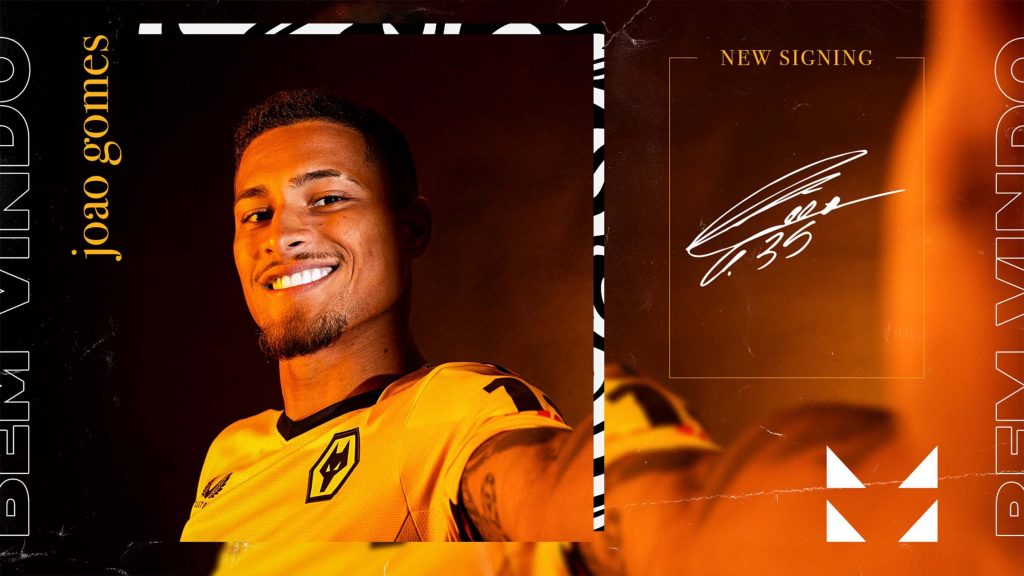 Wolverhampton Wanderers complete Joao Gomes signing!