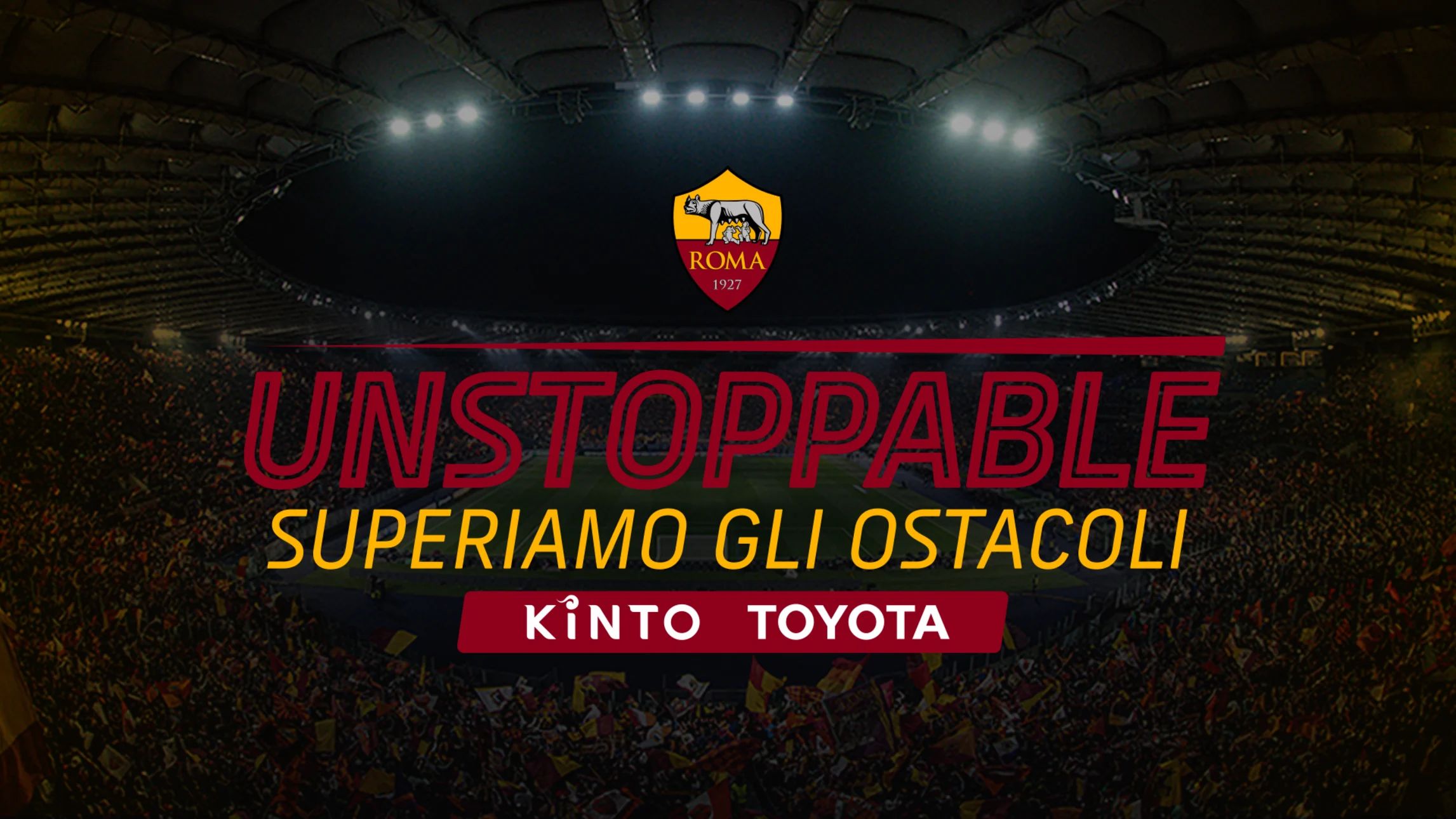 AS Roma together with Toyota & Kinto enhance the Superiamo gli Ostacoli ...