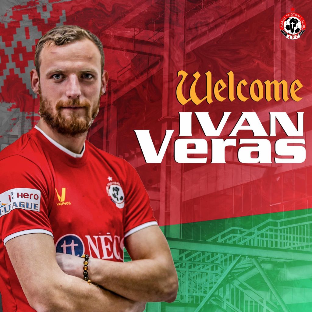 Aizawl FC sign Belarus striker Ivan Veras!
