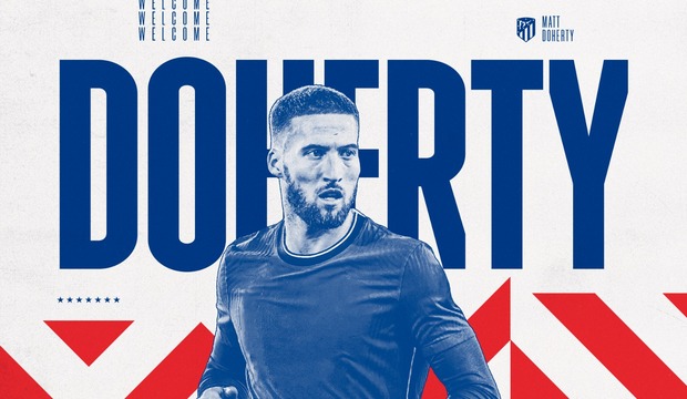 Atletico Madrid sign right-back Matt Doherty!