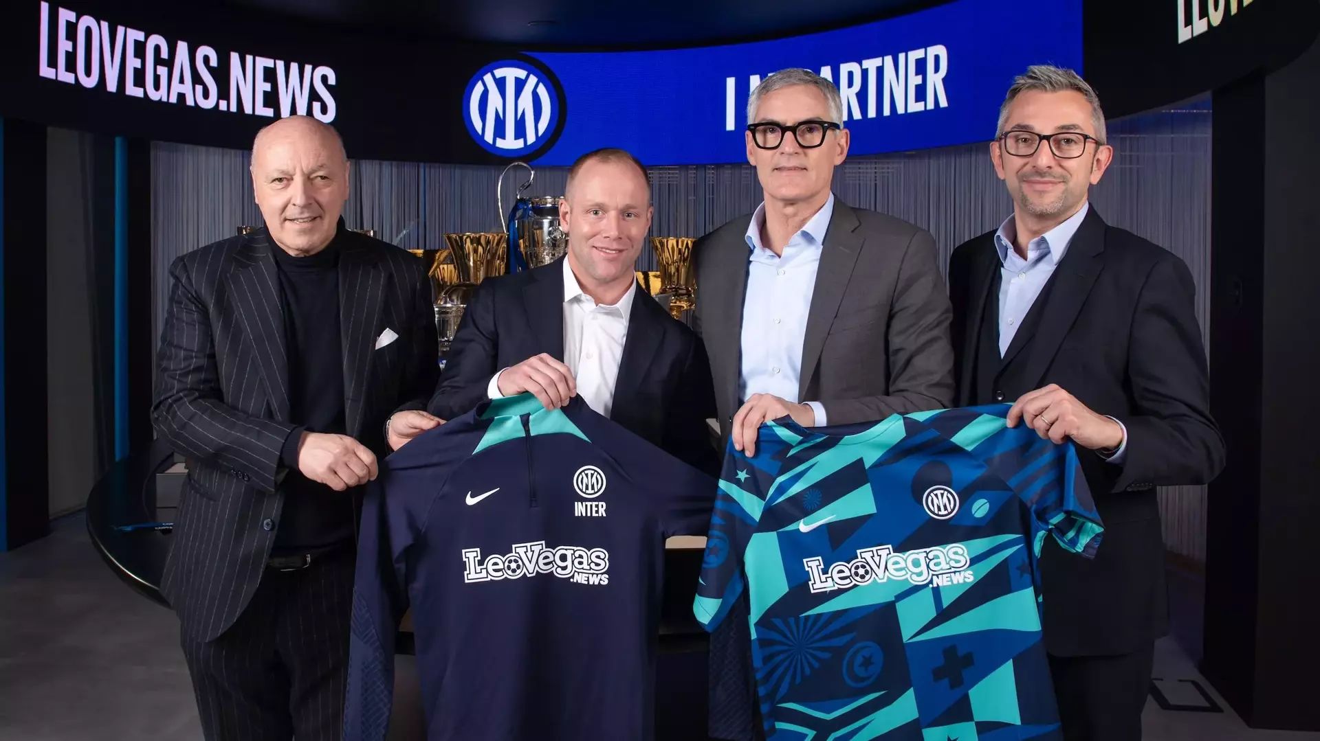 LeoVegas.News becomes new Inter Milan training kit partner!