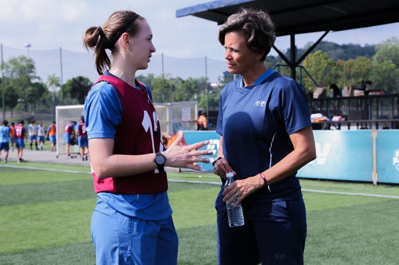 The future is bright for women officials in Asia: Kari Seitz!