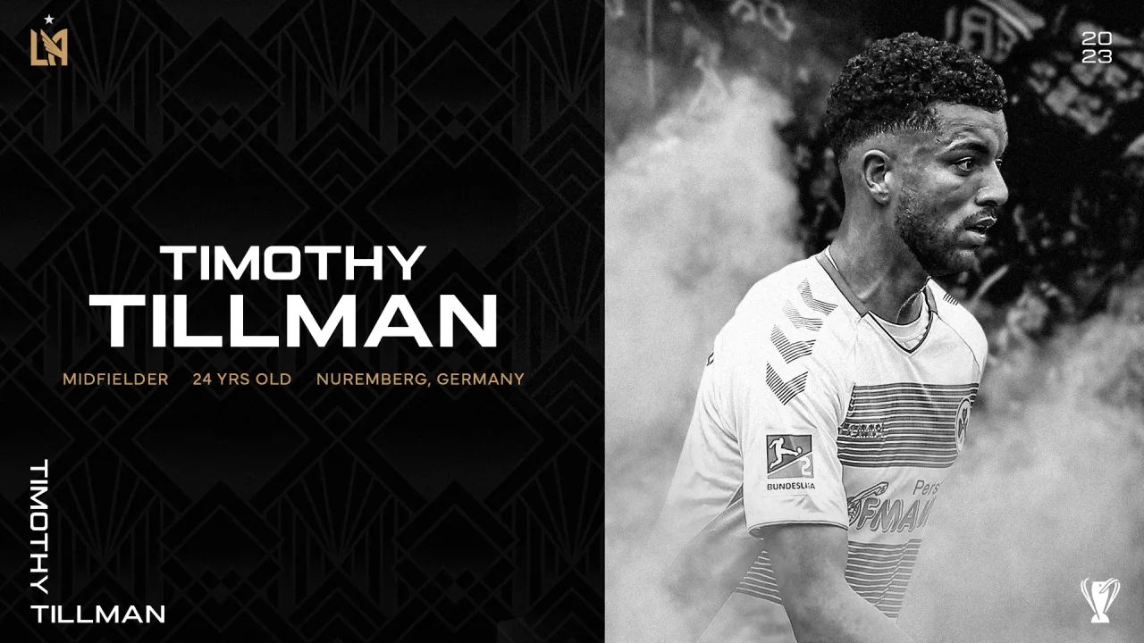 LAFC sign midfielder Timothy Tillman!