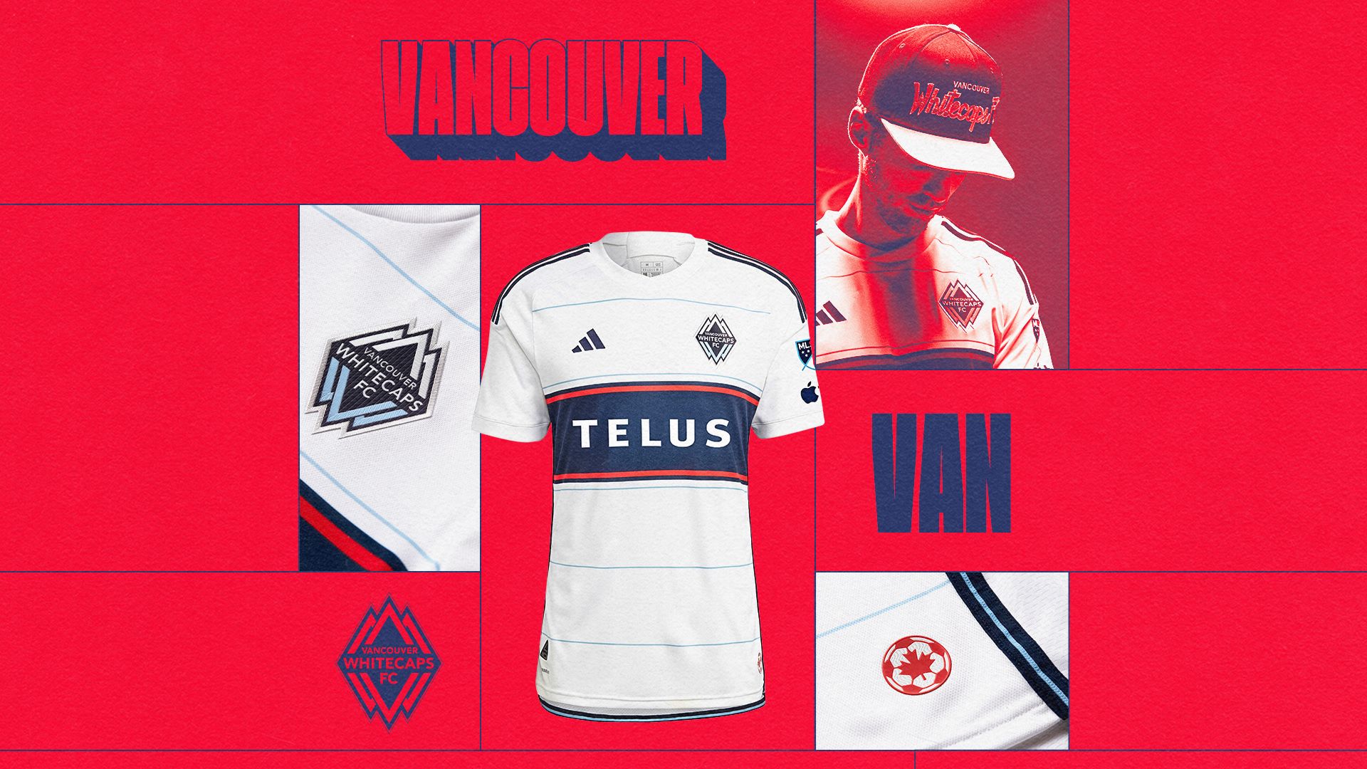 adidas & Vancouver Whitecaps FC unveil 2023 Bloodlines Kit!