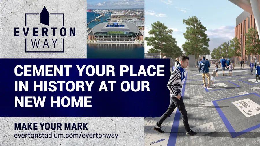 Everton FC launch Everton Way at new Stadium!