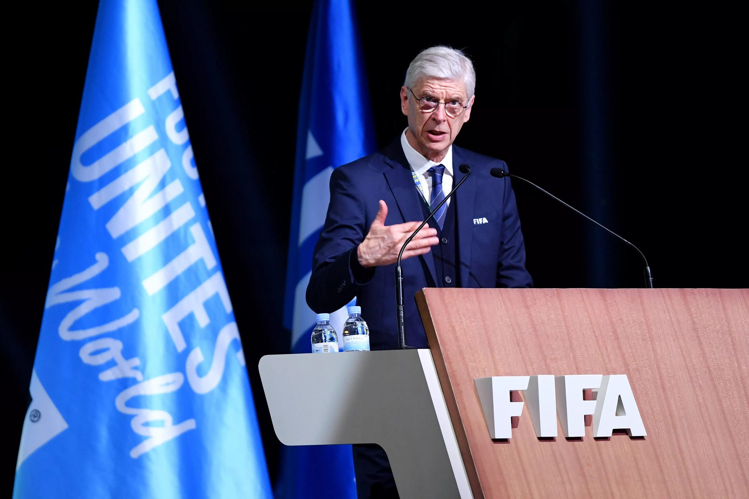 FIFA Chief of Global Football Development Arsene Wenger looks to grow ...