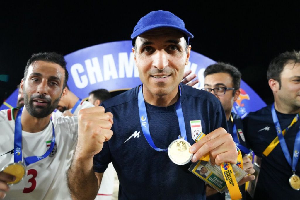2023 AFC Beach Soccer Asian Cup: Hosseinabadi hails Iran's determination & focus!