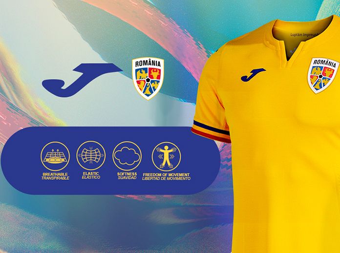 Romania's new Joma equipment: tradition and resistance!