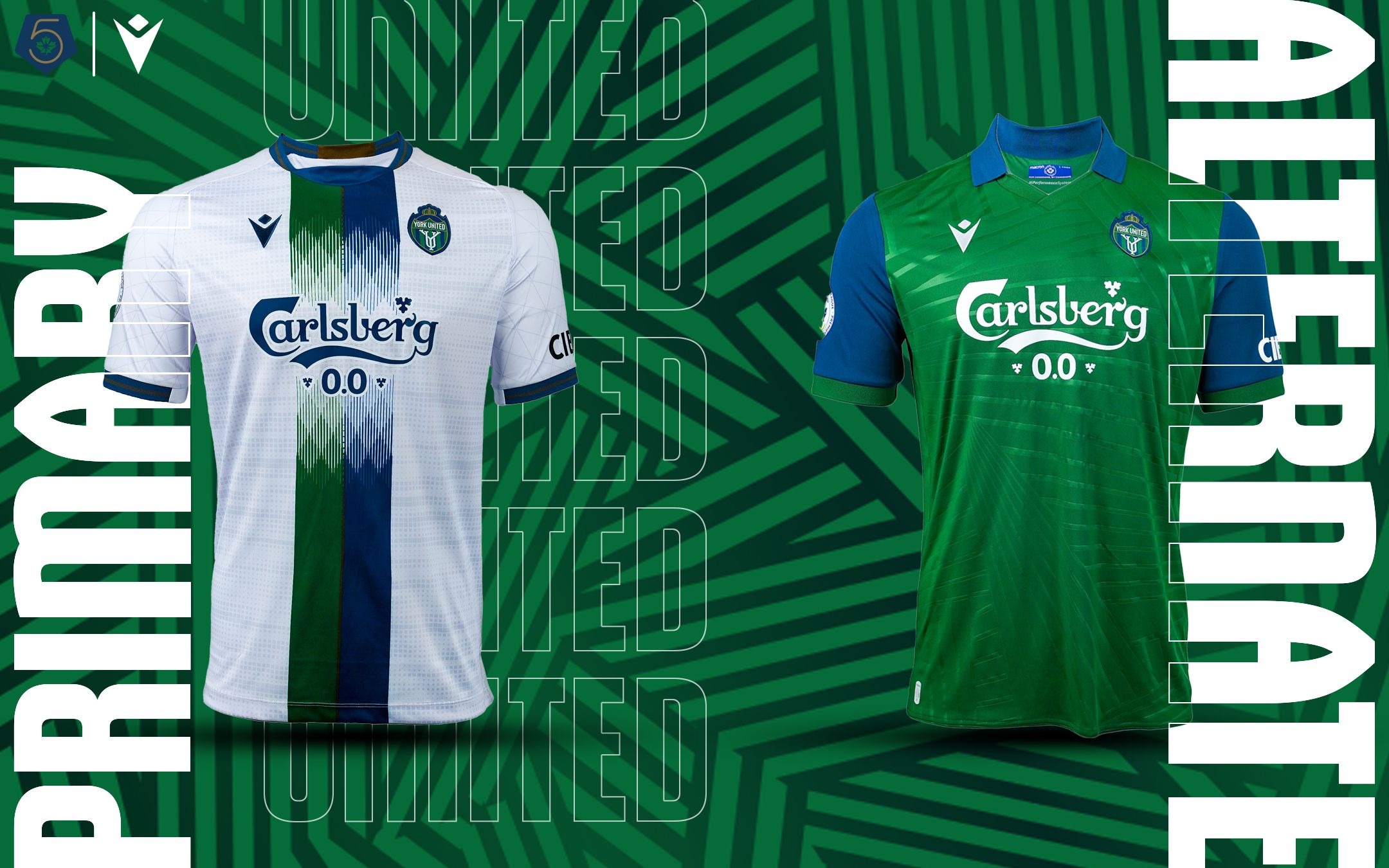 Macron & York United unveil 2023 Primary and Alternate kits!