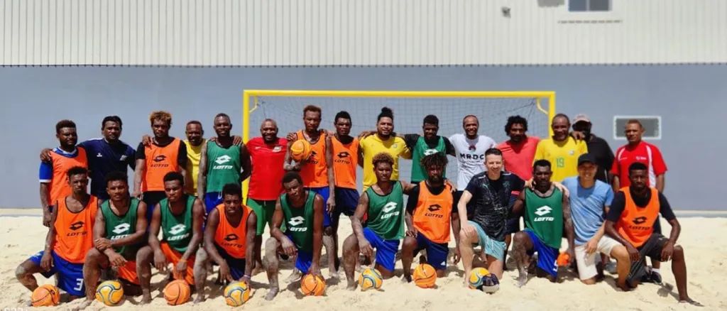 Unlocking Oceania's potential in Beach Soccer with Angelo Schirinzi!