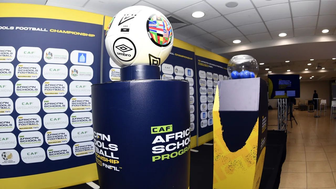 Draw Complete for 2022/23 CAF African Schools Football Championship final!