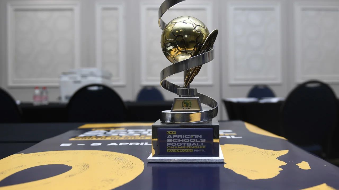 CAF African Schools Football Championship - The Trophy!